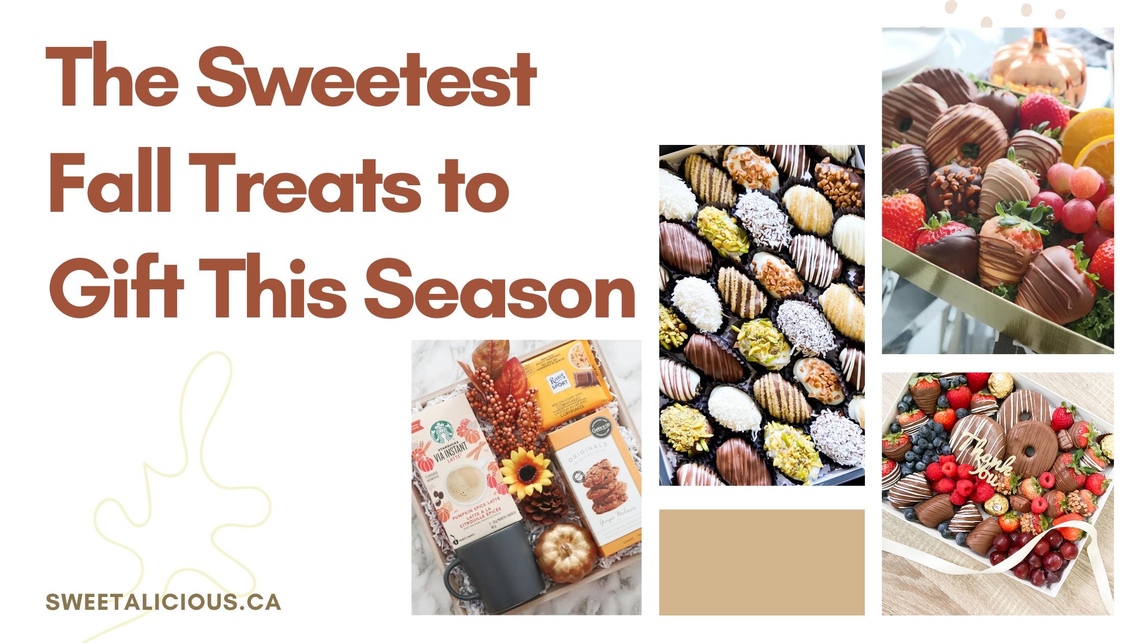The Sweetest Fall Treats to Gift This Season – SWEETALICIOUS