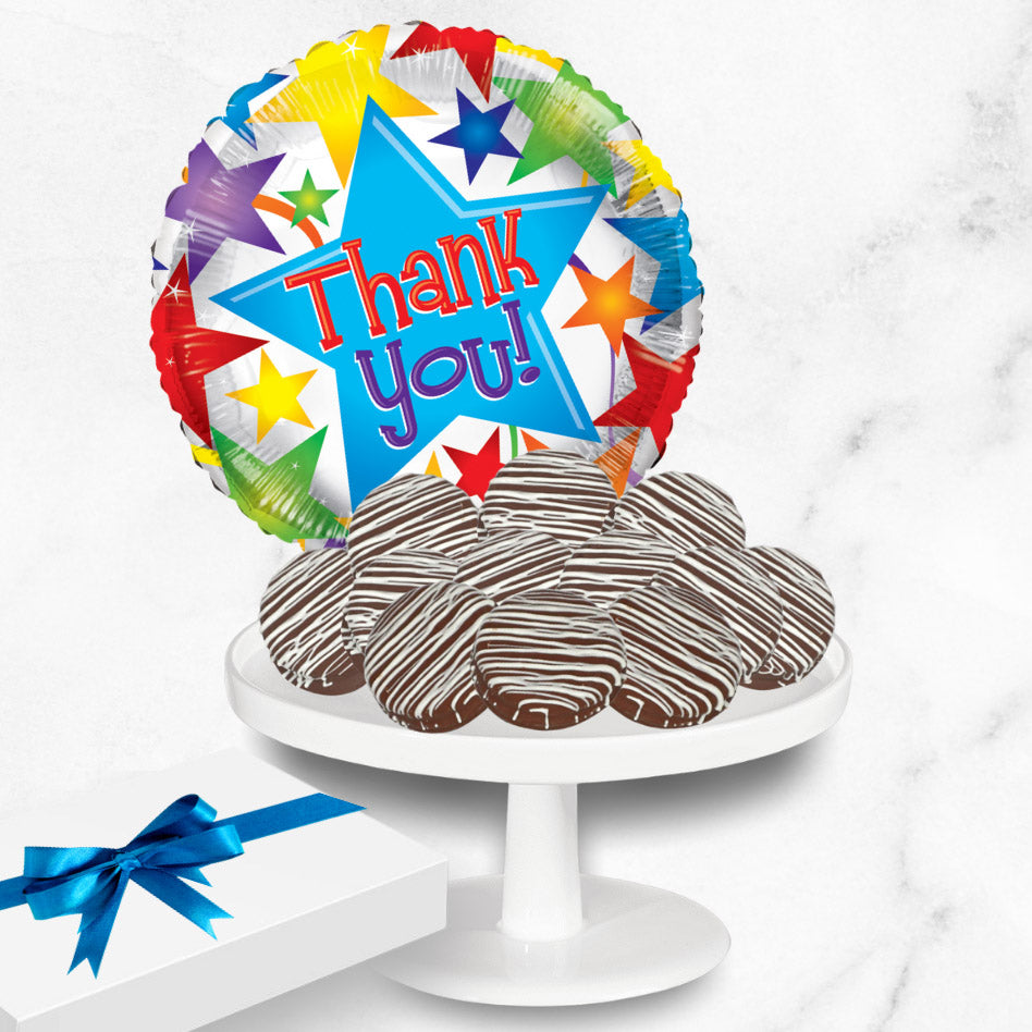 Chocolate Dipped Oreos - Thank You Gift with Balloon | Toronto and GTA ...